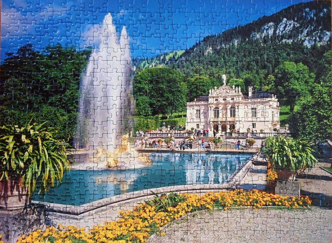 Puzzle 2016-26 Ravensburger - Castillo Linderhof | Cronicas Puzzleras