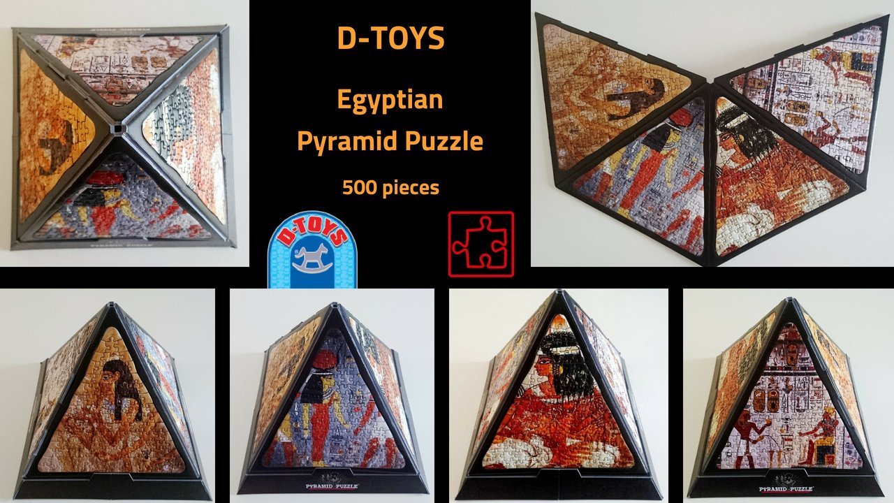 Puzzle 2018-29 D-Toys - Egyptian Pyramid | Cronicas Puzzleras